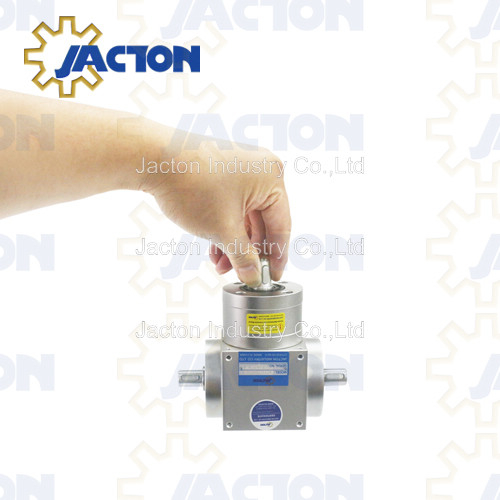 Compact Right Angle Bevel Gearbox JTP65 from China manufacturer - Screw ...