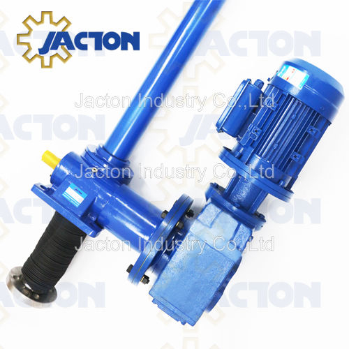 Single Phase Motor Electric Screw Lift Jacks 10 Tonnes from China ...
