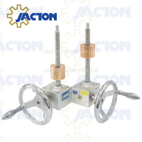5 KN Miniature Hand Crank Worm Gear Screw Jack from China manufacturer ...