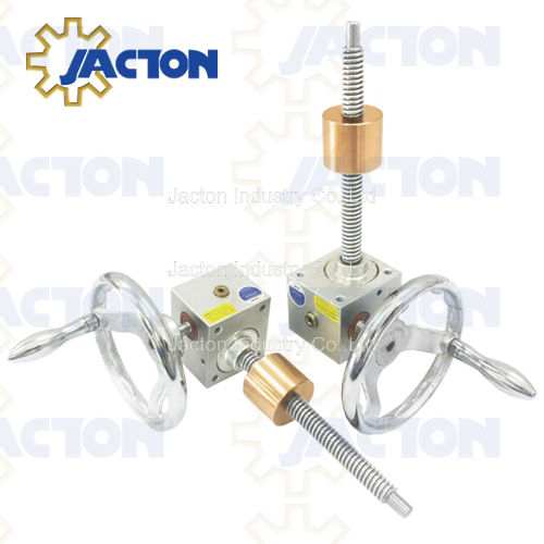 5 KN Miniature Hand Crank Worm Gear Screw Jack from China manufacturer ...