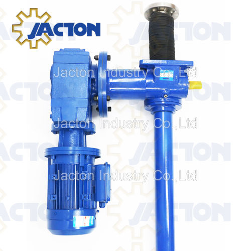Single Phase Motor Electric Screw Lift Jacks 10 Tonnes from China ...