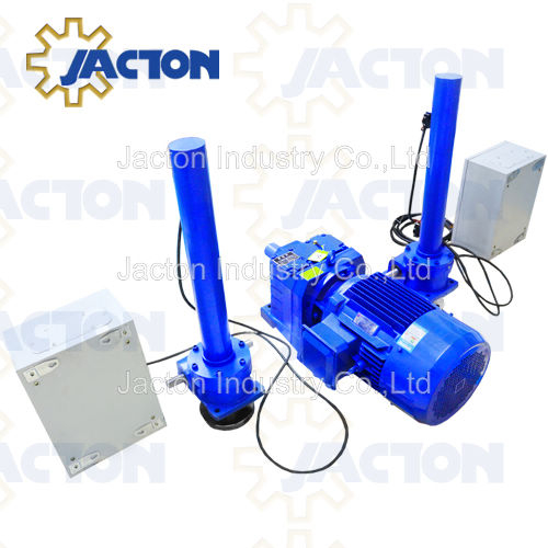 Electrical Worm Gear Driven 5hp Electric Screw Jack 20tons from China ...