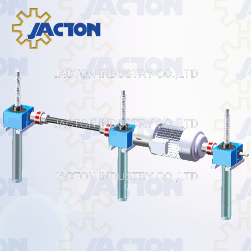 Synchronization Three Screw Jack Lifting Systems from China ...