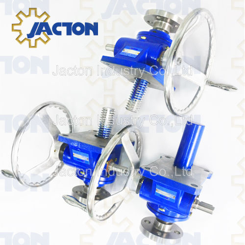 Manual Operated Worm Screw Jack 5ton from China manufacturer - Screw ...