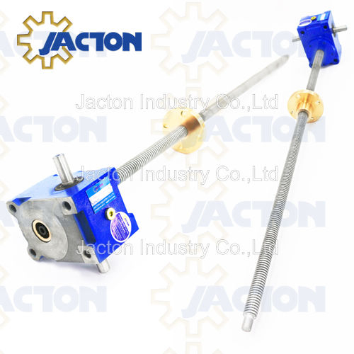 10 kN Worm Gear Screw Jack-Trapezoidal Screw Type from China ...