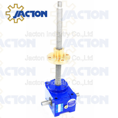 10 kN Worm Gear Screw Jack-Trapezoidal Screw Type from China ...