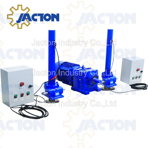 Electrical Worm Gear Driven 5hp Electric Screw Jack 20tons from China ...